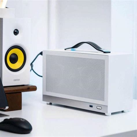 Portable Itx Computer Case Pc Computer Case Aluminum Alloy Suitcase Thickened Portable Desktop