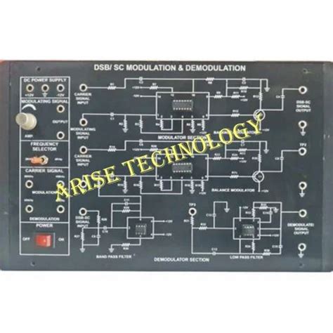Dsb Sc Modulation And Demodulation Trainer Kit At ₹ 4500 Piece Educational Trainer Kits In