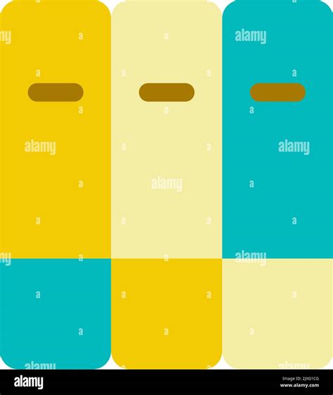 Organize Bookshelf Flat Color Ui Icon Stock Vector Image And Art Alamy