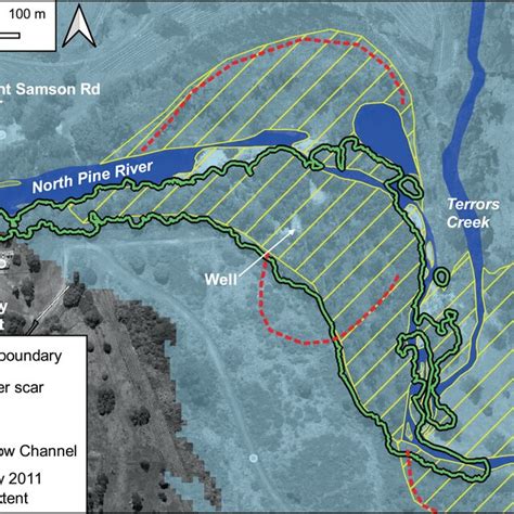 Site Layout With Geomorphology Based On 2009 Aerial Photography