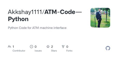GitHub Akkshay ATM Code Python Python Code For ATM Machine Interface