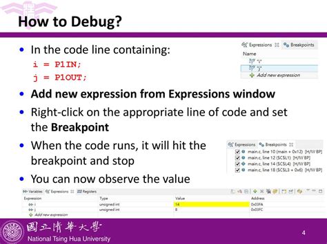 Cs4101 Introduction To Embedded Systems Lab 1 General Purpose Io Ppt