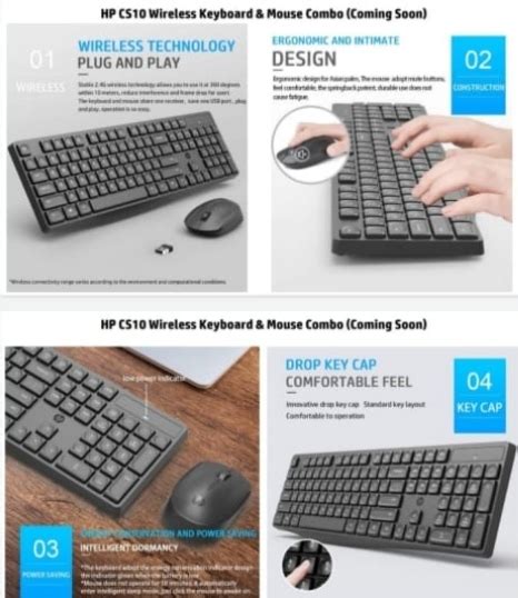 Hp Wireless Keyboard Mouse Combo Pragyaz