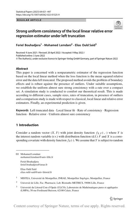 strong uniform consistency of the local linear relative error