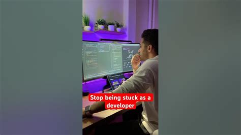 Stop Being Stuck As A Developer Developer Frontend Frontenddeveloper Coding Development