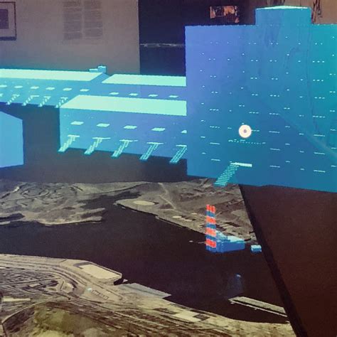 The View Of An Ar Building Sliced By The Near Clip Plane Of The Camera