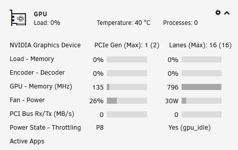 PLUGIN GPU Statistics Page 28 Plugin Support Unraid