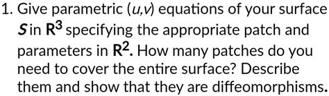 Solved Surface Rotate Y X3 3x2 Around Z Axis X In 04 1