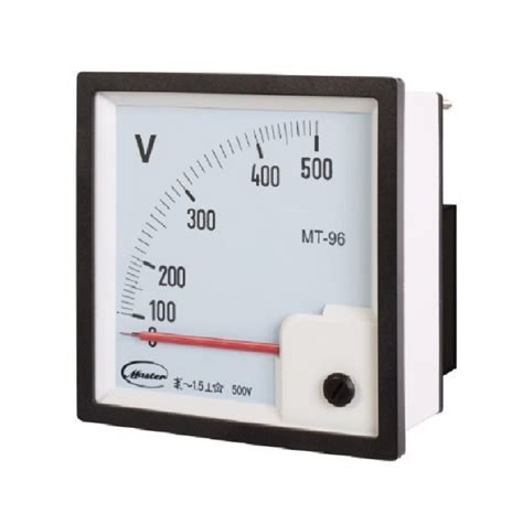 Đồng Hồ Volt 0 500vac Class 15 Size 96x96 Mt 96 500v Master