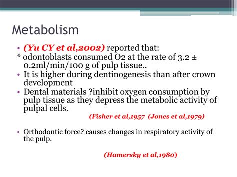 Histology Of Pulp Pptx Dental Health Diseases And Conditions