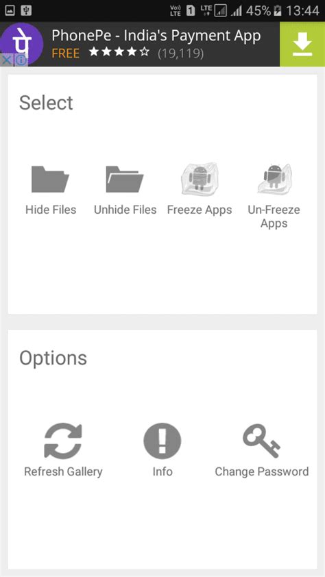 how to hide files and folders inside calculator on android