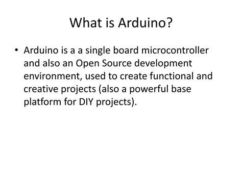 an hour of arduino and ardublock pptx