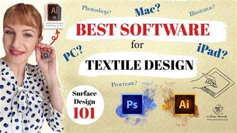 Software For Textile Design Photoshop Or Illustrator YouTube