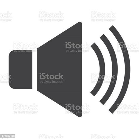 소리 문자 모양 아이콘 웹 및 모바일 음성 기호 벡터 그래픽 흰색 배경 Eps 10 솔리드 패턴 아이콘에 대한 스톡 벡터 아트 및 기타 이미지 Istock