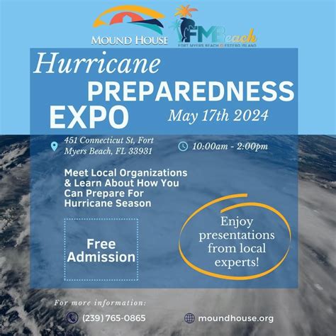 Hurricane Preparedness Expo At Fort Myers Beach Fl This Friday May 17 Daniel Tomczak Cfm