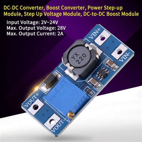 Mt3608 Dc Dc Converter Mt3608 Dc To Dc Voltage Step Up Module For Storage Battery Power