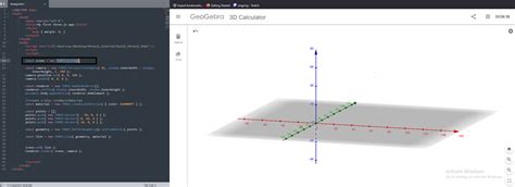how to interpret the drawing lines tutorial from three js documentation