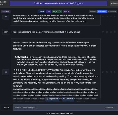 Theblokedeepseek Coder 67b Instruct Gguf · This Llm Seems To Be