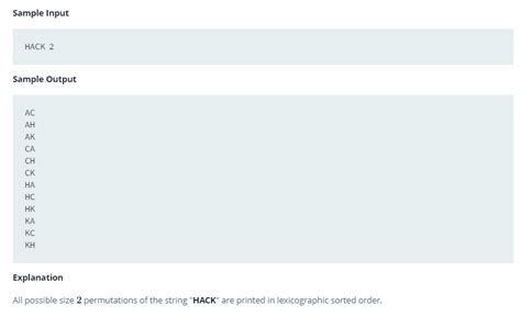 python hackerrank 문제 27 itertools permutations 네이버 블로그