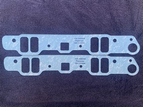 Pontiac Stainless Steel Exhaust Blockoff Intake Gasket Insert Kit Tin Indian Performance