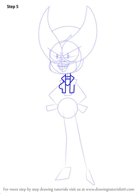 How To Draw Naughty Kitty From Atomic Puppet Atomic Puppet Step By Step DrawingTutorials101 Com