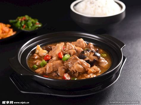 黄焖鸡摄影图传统美食餐饮美食摄影图库昵图网