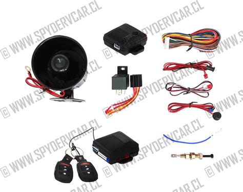 Kit Alarma Para Auto Universal Código Variable Matsumoto 12v Spydervcar