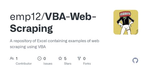 Github Emp12vba Web Scraping A Repository Of Excel Containing