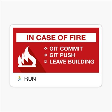 Git Github Gitlab Git Commit Git Push Sticker For Sale By Developerfriday Redbubble