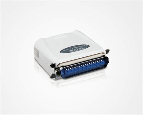 Single Parallel Port Fast Ethernet Print Server NetPac