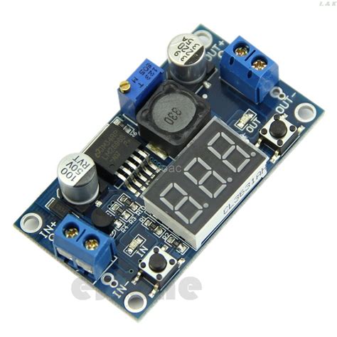 LM2596 DC 4 0 40 To 1 3 37V LED Voltmeter Buck Step Down Power Converter