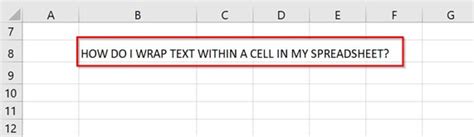 Learn To Wrap Text In Excel EDUCBA