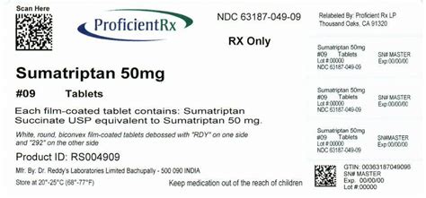 Sumatriptan Succinate Information Side Effects Warnings And Recalls
