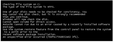Fix An Unspecified Error Occurred In Chkdsk Techyv