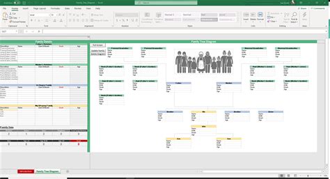 Tree Diagram Excel Template At Evelyn Council Blog