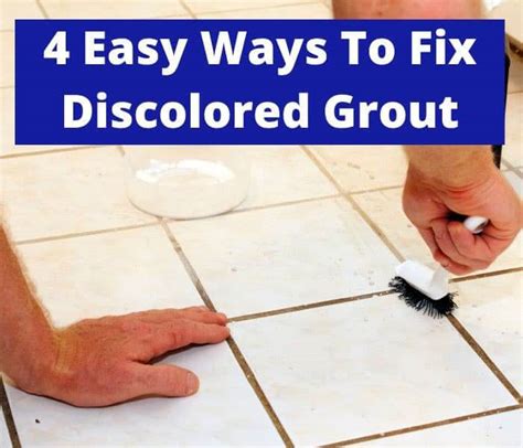 4 Easy Ways To Fix Discolored Grout Cleaning World Inc NJ Cleaning Services