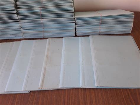 120 Pcs Paper Inner File Folder With Tab A4 Size Hobbies And Toys Stationery And Craft