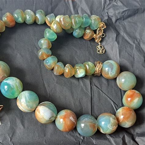 Large Silver Necklace Chunky Silver Ball Necklace Silver Choker