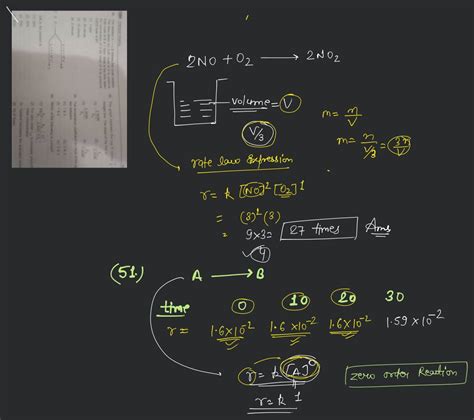 194 Chemical Kinetics 56 The Reaction A B Follows First Order Kinetics