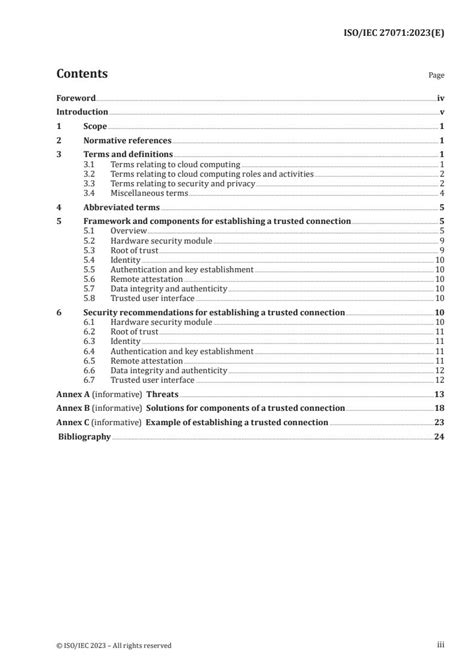 ISO IEC 27071 2023 Cybersecurity Security Recommendations For Establishing Trusted Connections