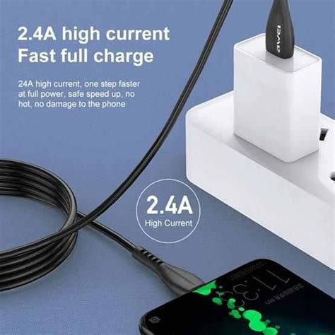 Awei CL 115T USB To Type C Fast Charging Cable Gadgetkhor