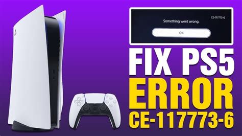 Fixing Ps5 Error Code Ce‑117773‑6 A Complete Guide Ps4 Storage