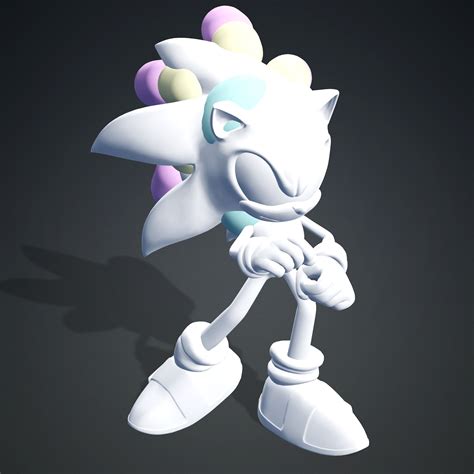 Stl Datei Sonic Sonic 3d Modell Rigged Cartoon Dragon Dinosaur PokÉmon