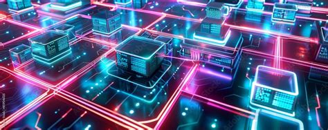 High Tech Data Center With Interconnected Kubernetes Clusters Container Orchestration Platforms