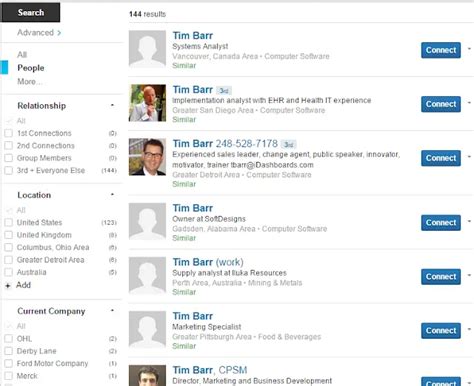 Simple Search In Linkedin From Salesforce Infallibletechie