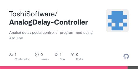 github toshisoftware analogdelay controller analog delay pedal