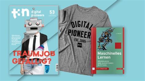 t3n abo inklusive hanser fachbuch „maschinelles lernen“ t3n digital