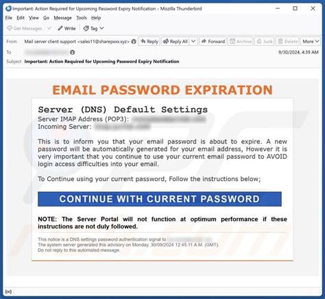 Email Password Expiration Scam Removal And Recovery Steps Updated