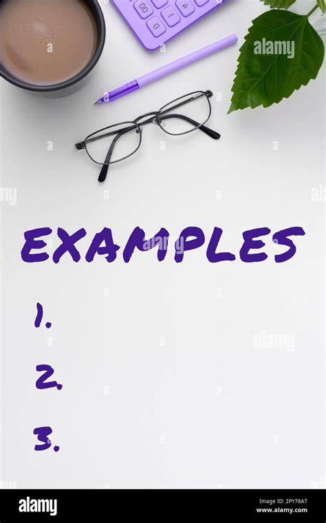 Handwriting Text Examples Conceptual Photo Photo Sample Model To Follow Guide Explanation For