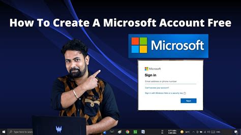 How To Create A Microsoft Account Free How To Change Register Email